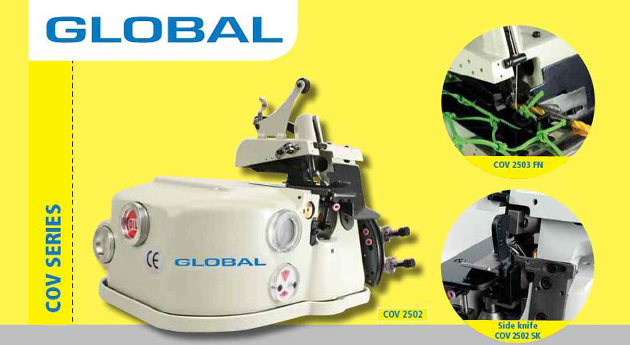 Global COV Heavy Duty Carpet Over-edging Machines | IIGM Industrial Supply